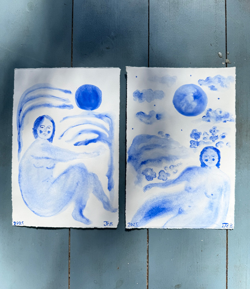 Azur nymph and moon | Julianna Byrne for Partnership Editions