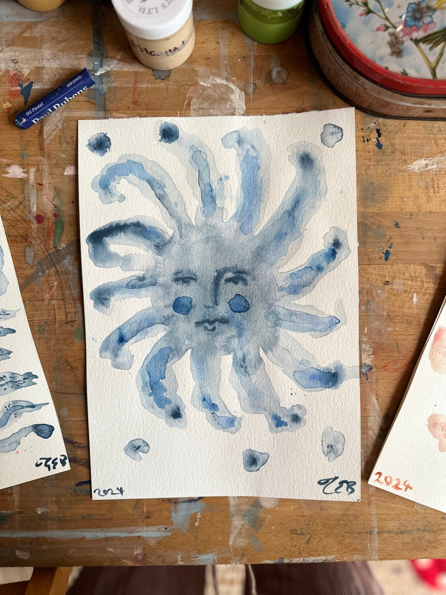 Helios Blue | Julianna Byrne for Partnership Editions