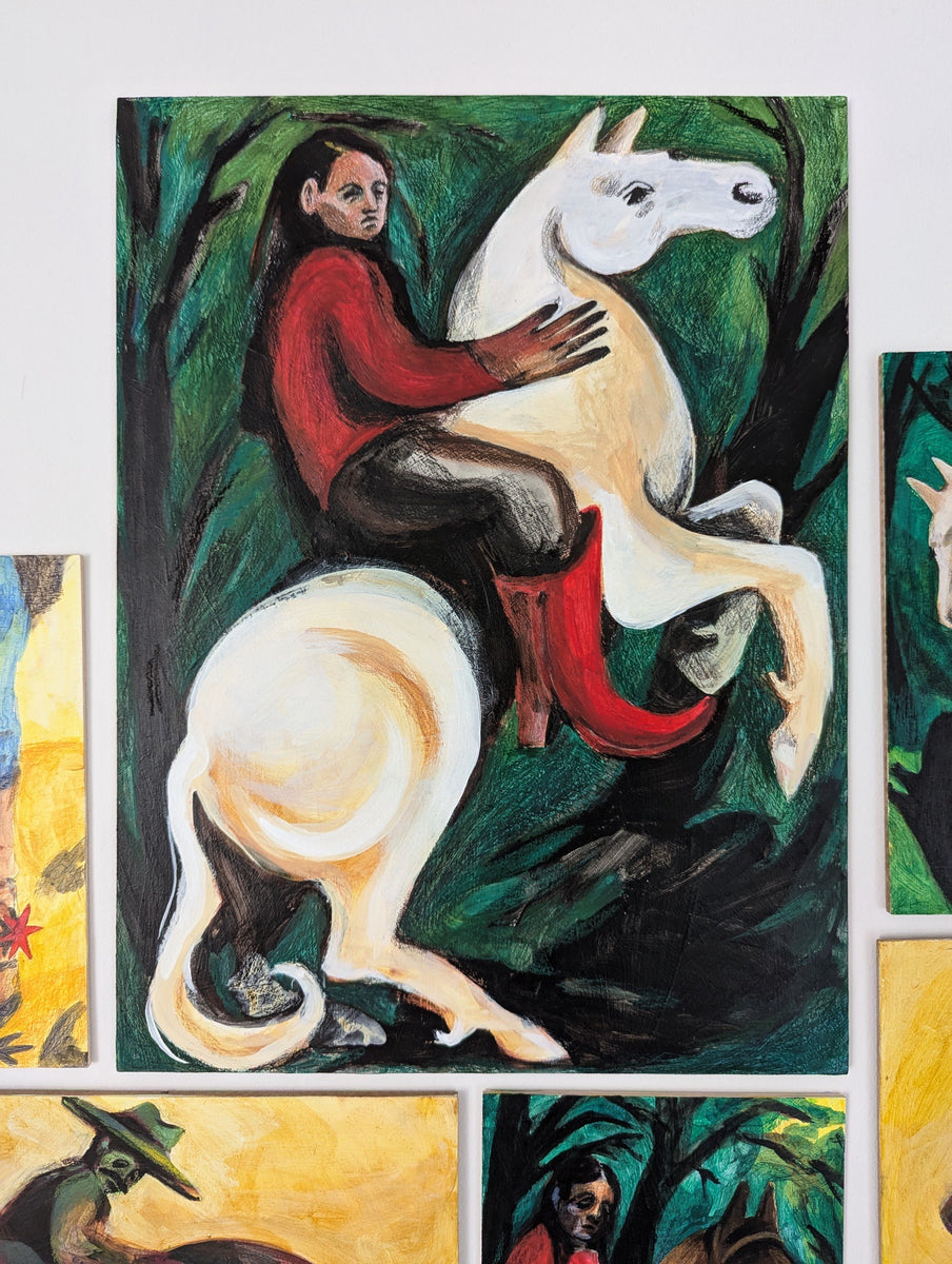 A white horse | Alice Carr for Partnership Editions