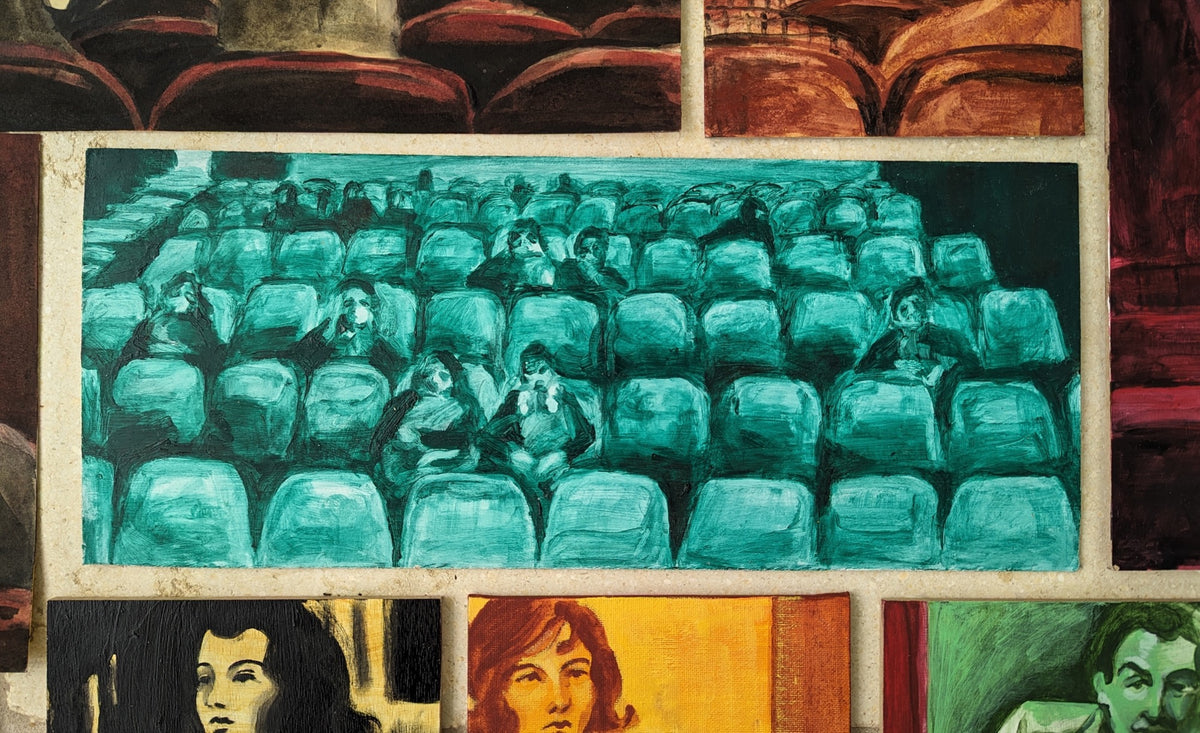 Cinema Scene in Green | Alice Carr for Partnership Editions