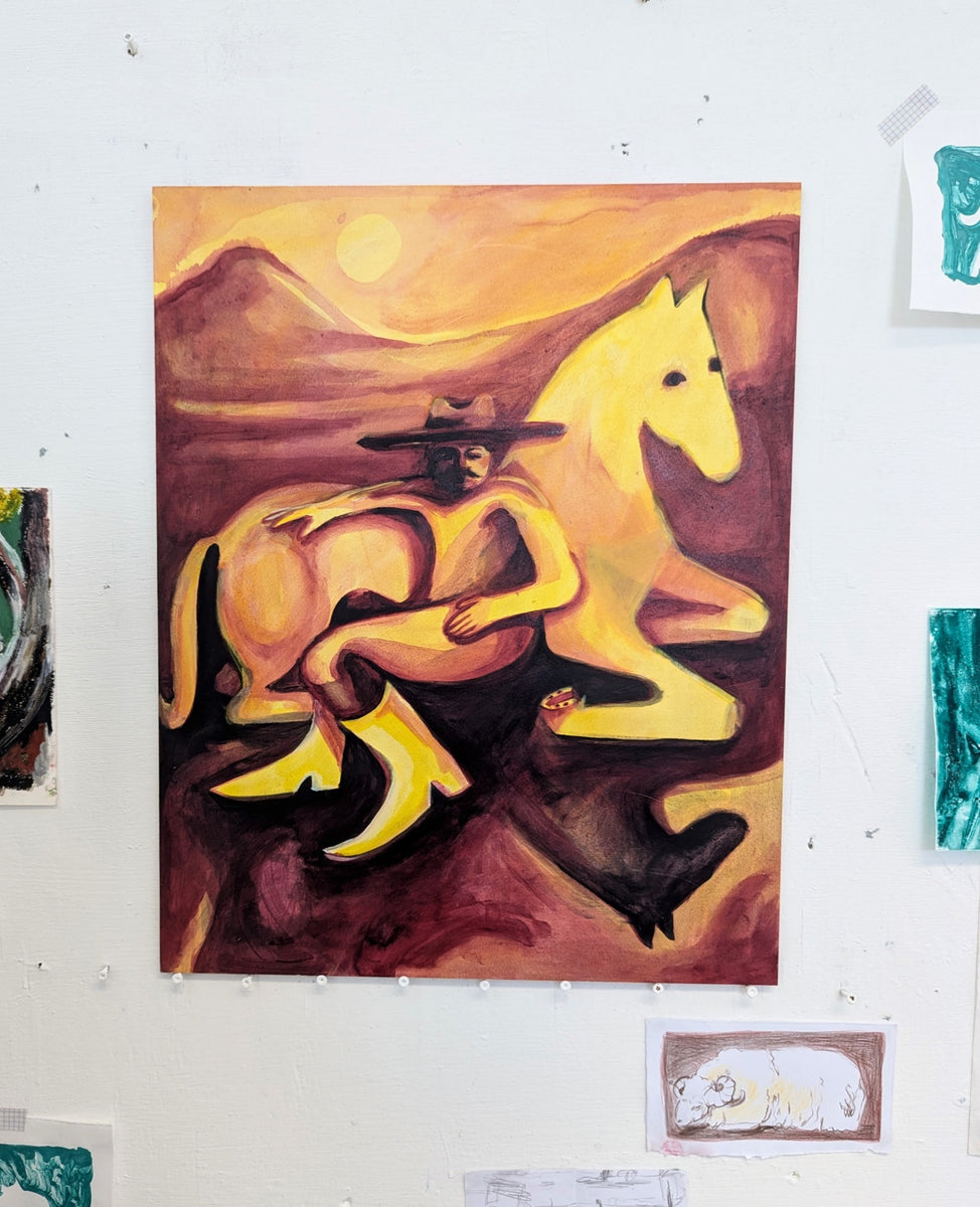 Desert ghost horse | Alice Carr for Partnership Editions