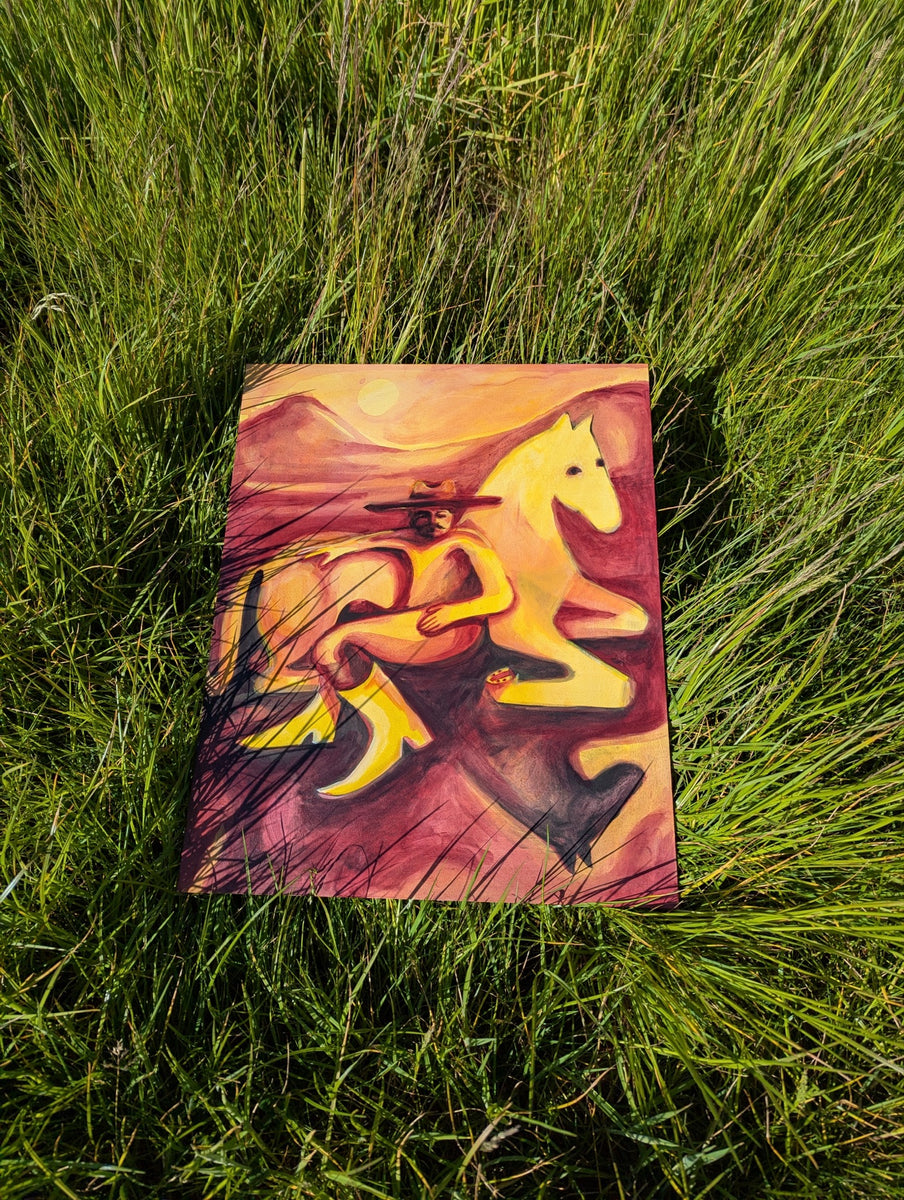 Desert ghost horse | Alice Carr for Partnership Editions