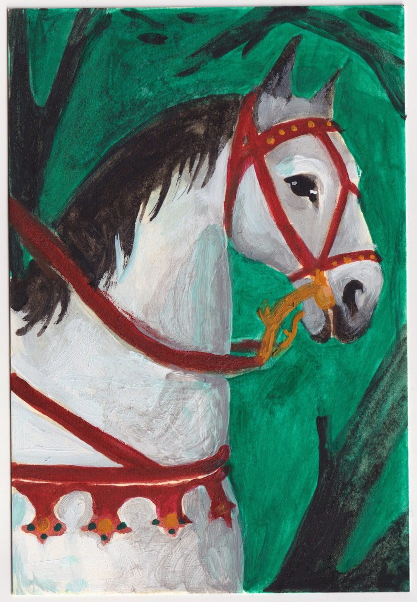 The grey horse | Alice Carr for Partnership Editions