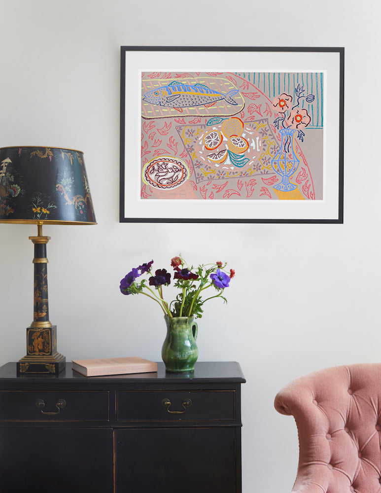 Still Life with Blood Oranges & Mackerel | Partnership Editions